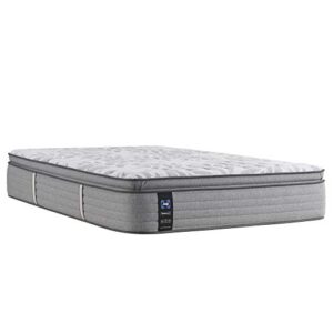 Sealy Posturepedic Spring Silver Pine Euro Pillowtop Soft Feel Mattress and 5-Inch Foundation, King