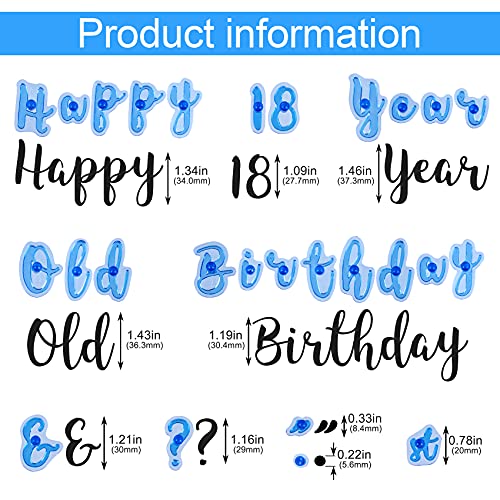 OIIKI 83 Pcs Alphabet Number Cake Stamp, Fun Upper Lower Case Stamp Set, Special Characters Numbers Mold, Alphabet Number Characters Shape DIY Stamp for DIY Sugar Cake Cookies Chocolate Decoration