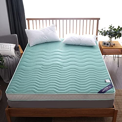 QQCC Mattress Topper Latex Sponge Filling Foldable Mattress mats 9cm/ 5cm Thick and Comfortable Perfect Super mattresses Folding Bed Tatami (Color : 15, Size : 90x190cm 5cm)