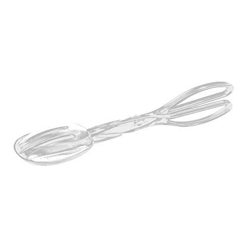 Plastic Serving Scissor Tong - 11.25" | Clear | 1 Pc.