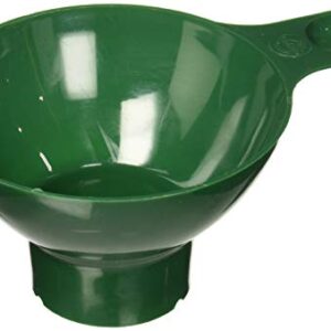 Norpro Canning Wide Mouth Plastic Funnel, Green, 4.75in/12cm