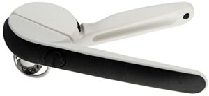 chef'n ezsqueeze one-handed can opener, 6 long, black/white