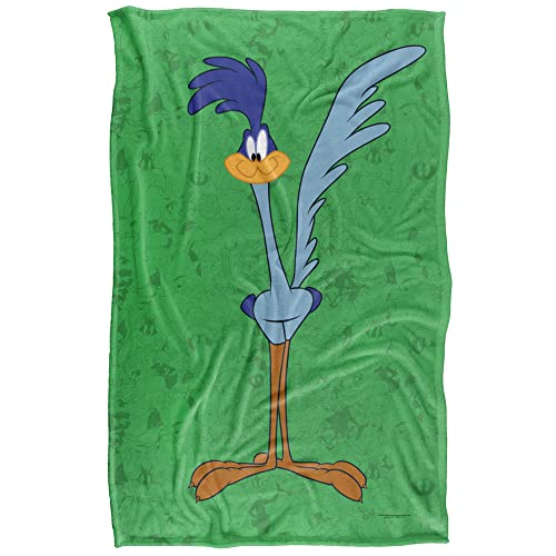 Looney Tunes Blanket, 36"x58", Road Runner Character Silky Touch Super Soft Throw