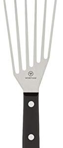 WÜSTHOF Gourmet 6.5" Offset Slotted Spatula,Silver/Black