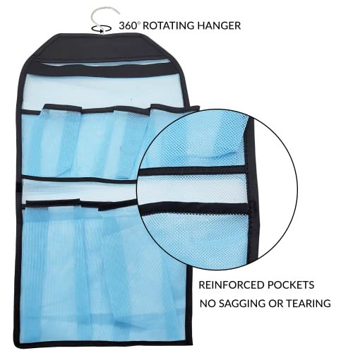 Skybenders Mesh Bathroom Shower Organizer with Rotatable Hanger