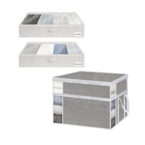 storageworks underbed storage box and 135l large storage bags