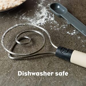 Brod & Taylor Dough Whisk - Heavy Duty Dishwasher-Safe Mixing Tool