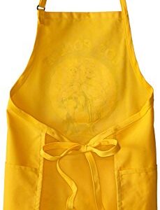 Breaking Bad Men's Los Pollos Hermanos Apron, Yellow, One Size