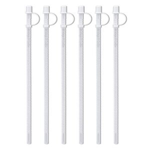 15" Flexible Straws for Jumbo Mugs (6)