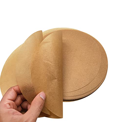 150 Sheets Round Baking Parchment Paper, 6/8/10 Inch Non-Stick Cake Pan Parchment Liner for Baking, Grilling and Steaming Bread