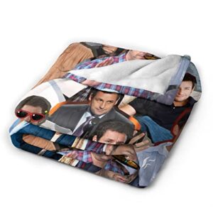 Adam Sandler Poster Throw Blanket Aesthetic Home Decor for Living Room Bedroom Birthday Gifts for Women Men Kids Hug Sleep Blankets Size 60"X50"