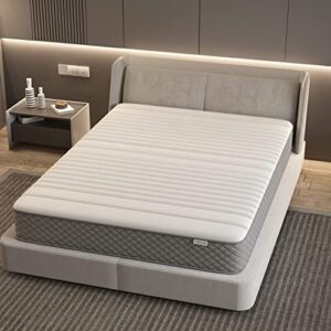 WHITE NEST Queen Mattress, 10 Inch Memory Foam Mattress with Innerspring Hybrid Mattress in a Box Pressure Relief & Supportive Full Size Mattress (Queen)…