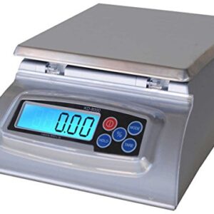 My Weigh KD-8000 Digital Food Scale, Stainless Steel, Silver