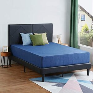 sleeplace 10 inch foam mattress,blue color,king,svc10fmf1k