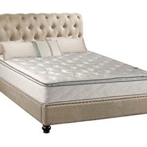 Continental Sleep Medium Mattress, Twin, beige