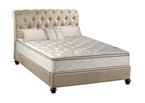 Continental Sleep Medium Mattress, Twin, beige