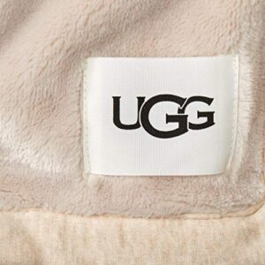 UGG Unisex-Adult Duffield Throw Ii Wearable Blanket, Oatmeal Heather, One Size US