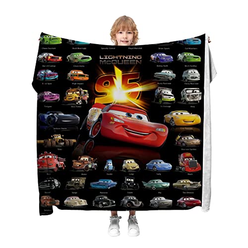 Cartoon Fleece Blanket Throw Lightweight Super Soft Microfiber Cozy Luxury Bed Couch Fuzzy All Season Blanket 50"x40" in