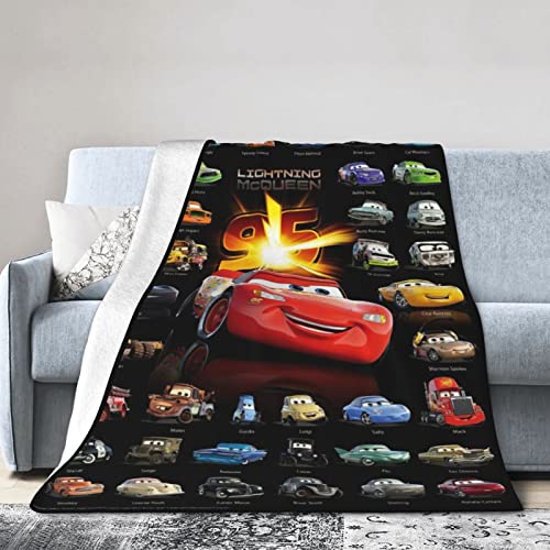 Cartoon Fleece Blanket Throw Lightweight Super Soft Microfiber Cozy Luxury Bed Couch Fuzzy All Season Blanket 50"x40" in