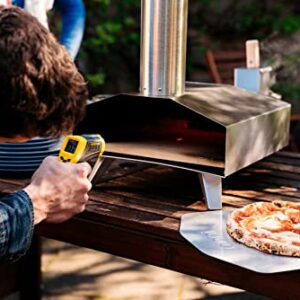 ooni Infrared Thermometer Gun - Digital Laser Thermometer - Pizza Oven Thermometer, Instant Read IR Thermometer, Pizza Oven Accessories