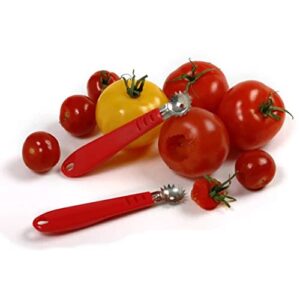 Norpro Stainless Steel Strawberry Huller and Tomato Stem Corer Tool