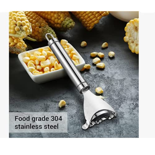 Corn Cob Stripper Peeler Remover Salad Making Cutter Easy Clean Corn Cob Stripper Stainless Steel Splitter Tool