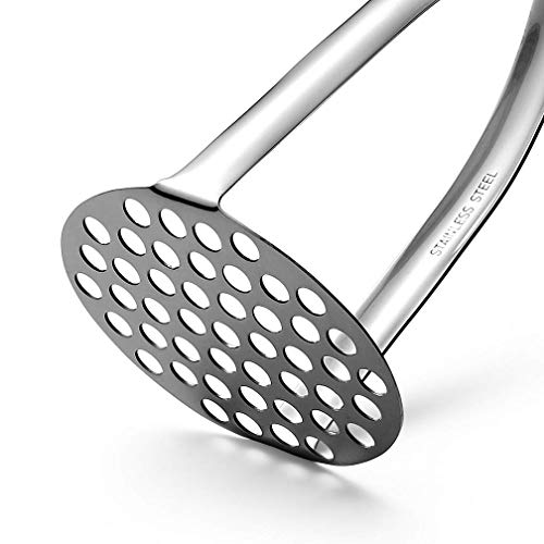 FLYINGSEA Potato Masher,Professional 18-10 Stainless Steel Potato Masher,Vegetable Masher,Cooking And Kitchen Gadget.