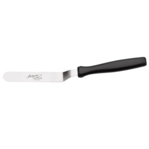 ateco ultra offset spatula with 4.25" x 0.75" stainless steel blade, 4½", silver