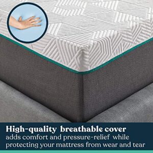 EARLY BIRD Performance 12 Inch Hybrid Mattress, Queen, Cooling Copper Infusion