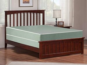 mayton 8-inch firm double sided tight top waterproof vinyl innerspring mattress 8" split wood box spring/foundation set, king