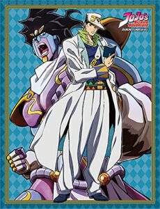 great eastern entertainment jojo s3 - jotaro & star platinum sublimation throw blanket