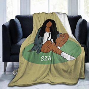 tvxqxiah sza-ctrl merch ultra-soft micro fleece blanket£¨50"" x40£¬60 x50£¬80 x60£©