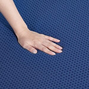 PrimaSleep Folding Multi Function Topper Floor Mat/Sofa Bed, Twin XL, Blue