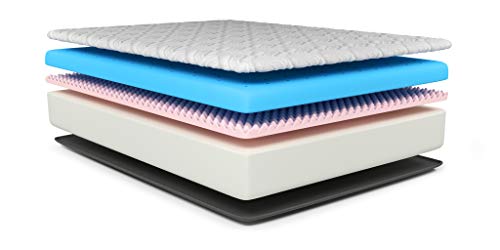 Mattress America Renew 15 Inch Gel Memory Foam Mattress, King