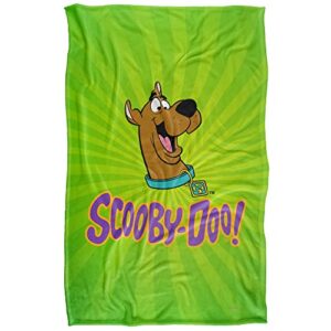 Scooby Doo Green Burst Silky Touch Super Soft Throw Blanket 36" x 58",Burst