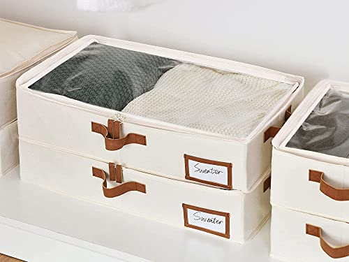 StorageWorks Underbed Storage Box and Large Storage Baskets for Organizing