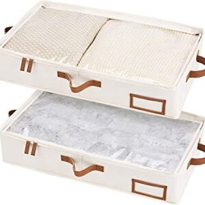 StorageWorks Underbed Storage Box and Large Storage Baskets for Organizing