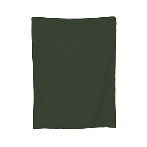 SCOPRO Customized Photo Blanket Personalized Throw Blanket Gifts for Friends, Family, Partner or Pets - Customized Text Blankets for Valentine Day, Memorial Day Forest Green 35*27inch