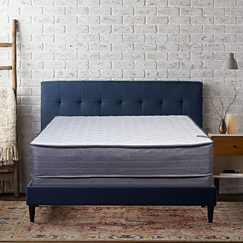 Mayton 10-Inch Medium plush, Tight top Innerspring Mattress And 8" Wood Box Spring/Foundation Set,Full Size