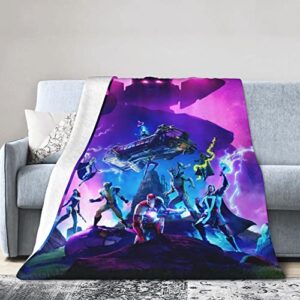 Game Air Conditioning Blanket Soft Warm Throw for Sofa Anime Living Room Bedding Travel Gift50 X40