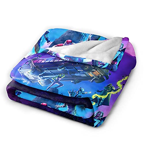 Game Air Conditioning Blanket Soft Warm Throw for Sofa Anime Living Room Bedding Travel Gift50 X40