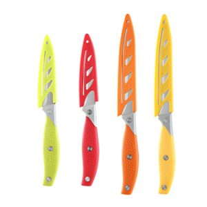 OLULU Paring Knife, 8 PCS Paring Knives, High Carbon German Stainless Steel Paring Knife Set, Knives With kitchen Accessories