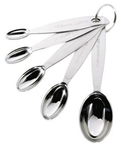 cuisipro silver measuring spoon set, standard