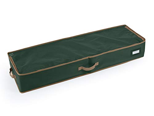 Covermates Keepsakes Underbed Storage Bag - Carrying Handles, Mesh Interior Pocket - Holiday Storage-Green