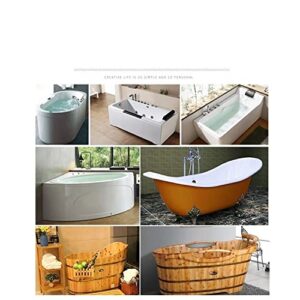 GANFANREN Bath Tub Shelf Rack Multi-Purpose Bathtub Board Tablet with Extending Sides Bathroom Bath Caddy Tray