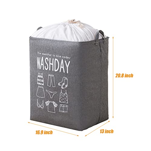 Loading Clothes Storage Box Household Storage Moving Box Wardrobe Finishing Fabric Clothes Cotton Storage Folding Box Extra Large Blanket Storage Bag-75L