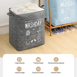 Loading Clothes Storage Box Household Storage Moving Box Wardrobe Finishing Fabric Clothes Cotton Storage Folding Box Extra Large Blanket Storage Bag-75L