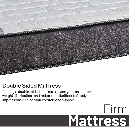 Mayton - 12 Inch Innerspring Firm Mattress Allows The Spine Rest In a Natural Position, No Assembly Required 59x79