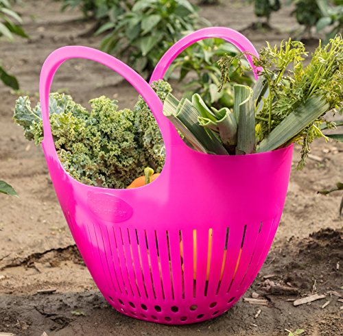 Hutzler Garden Colander, Eggshell Blue