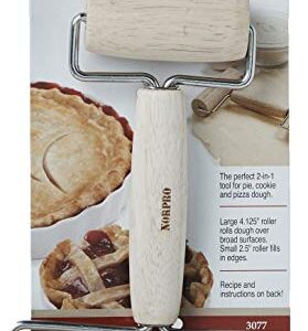 Norpro Wood Pastry/Pizza Roller